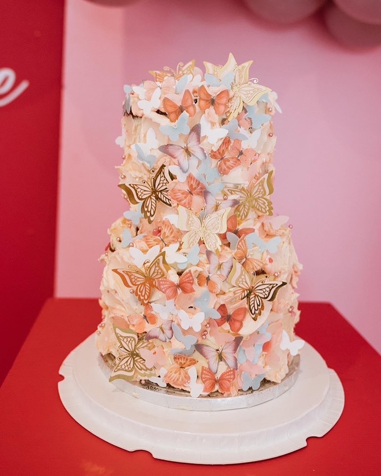 Gâteau Papillons - Le Doux Fruit | Pâtisseries Artisanales | Montpellier